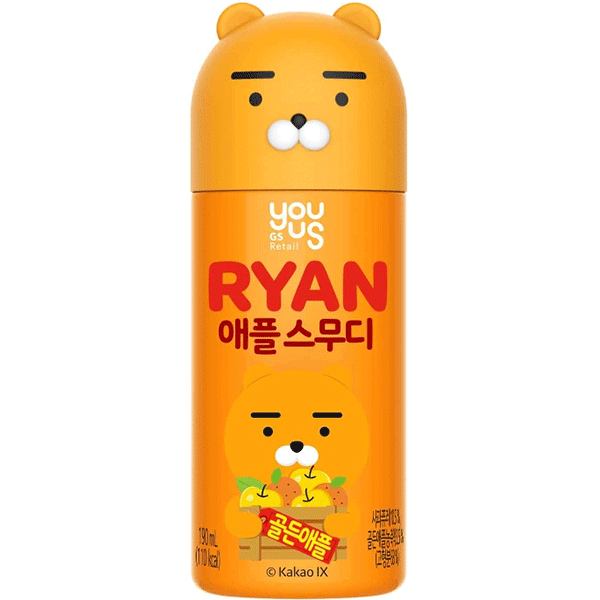 Youus Kakao Friends Apple Smoothie 190 mL (24 Pack) – Exotics Wholesale