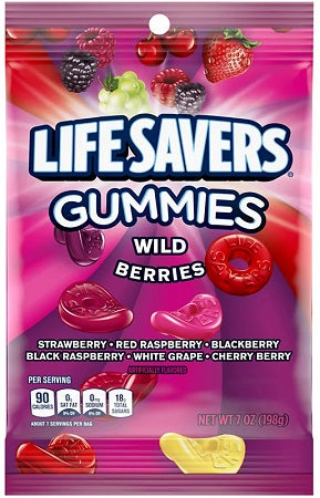 Lifesavers Wild Berries Gummies 198 g (12 Pack) – Exotics Wholesale