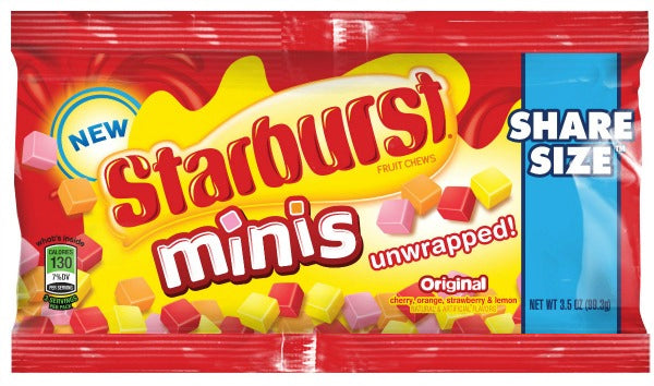 Starburst Original Mini 99 g (15 Pack) – Exotics Wholesale