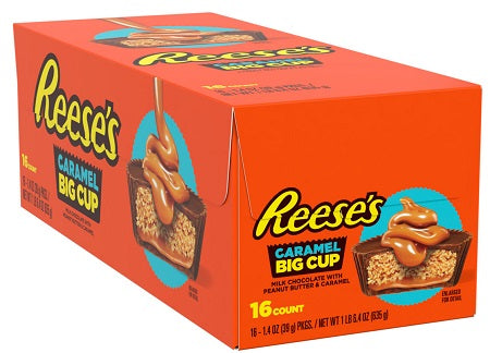 Reese's Caramel Big Cup 39 g (16 Pack) – Exotics Wholesale