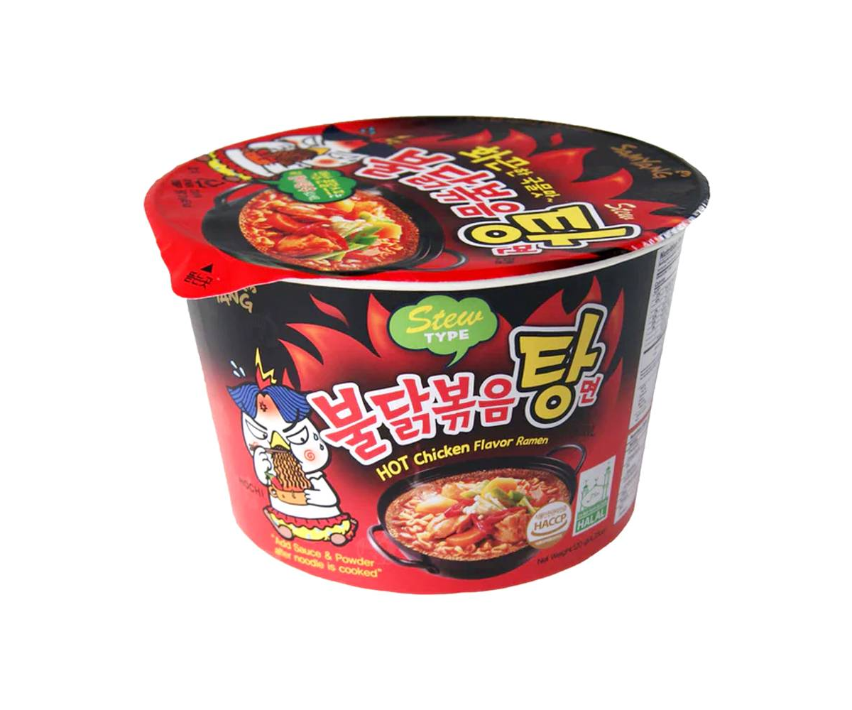 Samyang Hot Chicken Stew Type Ramen Bowl 120 g (16 pack) – Exotics ...
