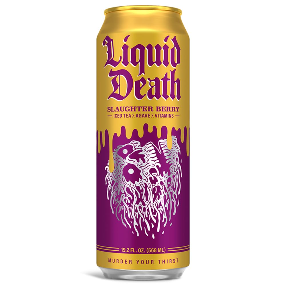 Liquid Death Slaughter Berry 568 mL (12 Pack) – Exotics Wholesale