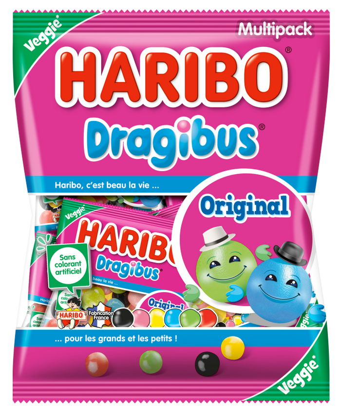 Haribo Dragibus Multipack 250 g (30 Pack) * – Exotics Wholesale