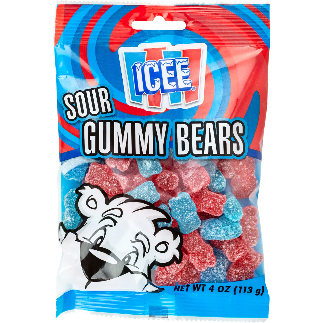 Icee Sour Gummy Bears 113 g (12 Pack) – Exotics Wholesale