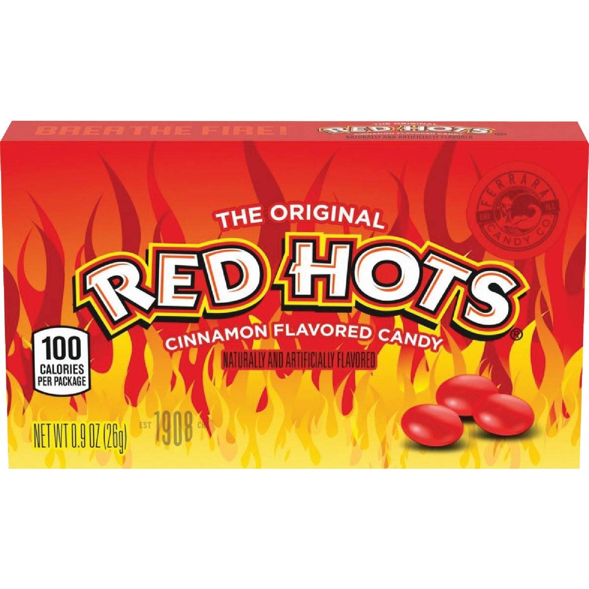 Ferrara Red Hots 26 g (24 Pack) – Exotics Wholesale