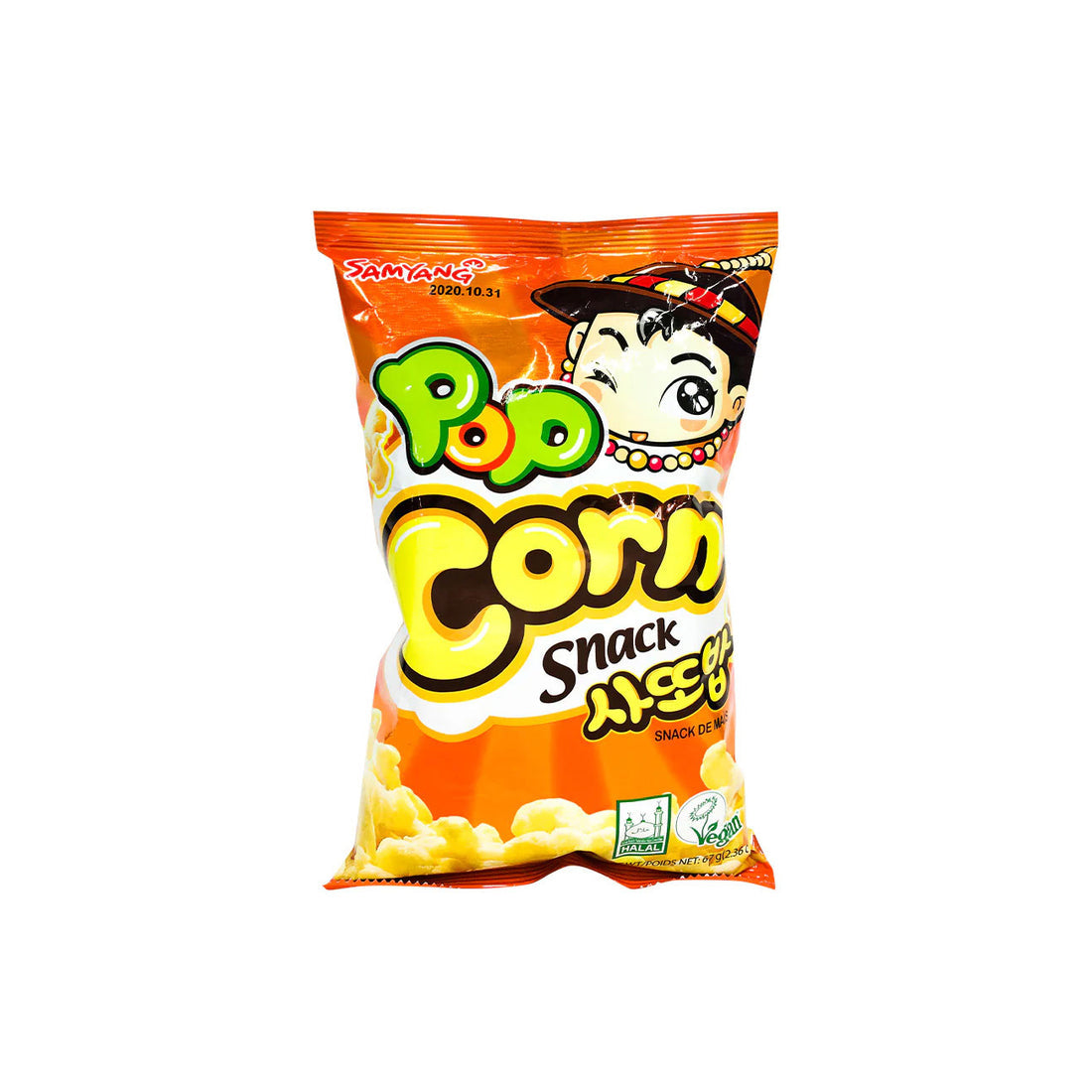 Samyang Satto-Bap Popcorn Snack 67 g (20 Pack) – Exotics Wholesale