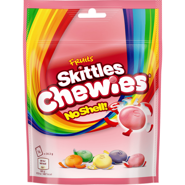 Skittles Chewies Fruits Sweets (No Shell) 137 g (16 Pack) – Exotics ...