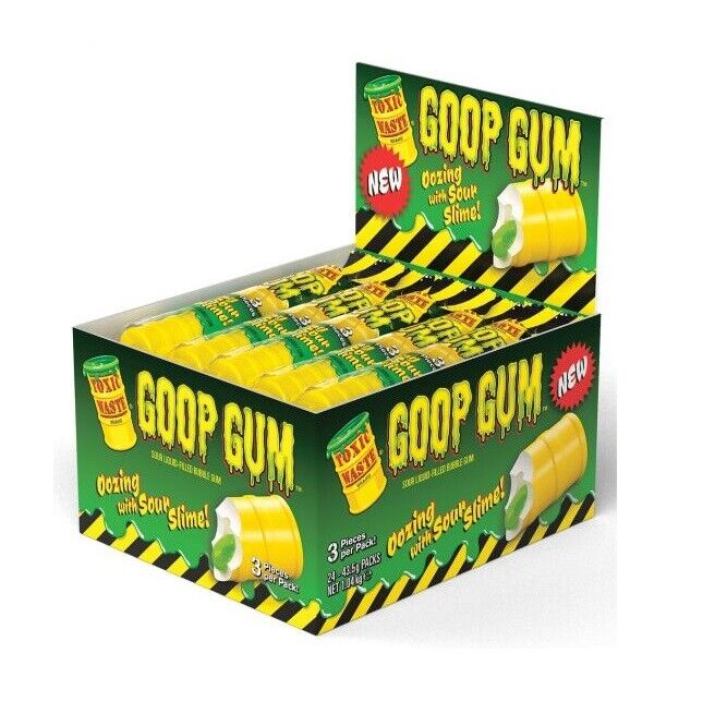 Toxic Waste Goop Gum 44 g (24 Pack) – Exotics Wholesale