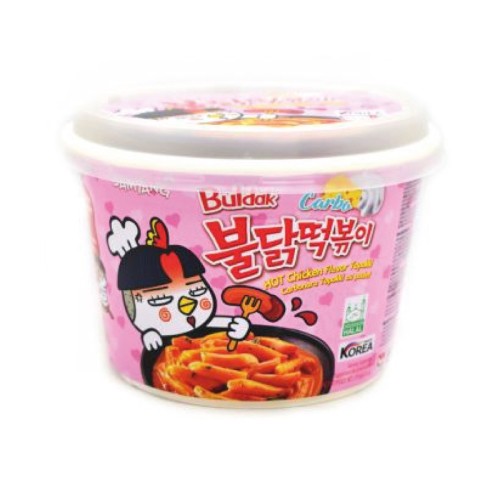 Samyang Buldak Hot Chicken Carbonara Topokki 179 g (16 pack) – Exotics ...
