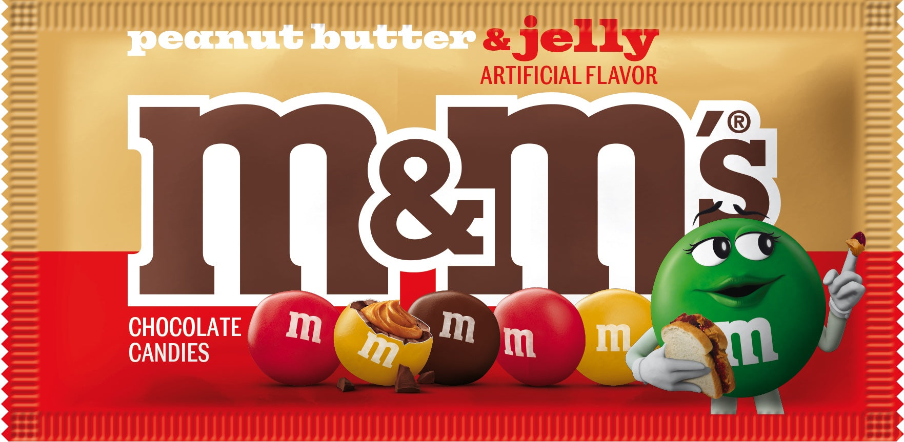 M&M Peanut Butter & Jelly 46 g (24 Pack) – Exotics Wholesale