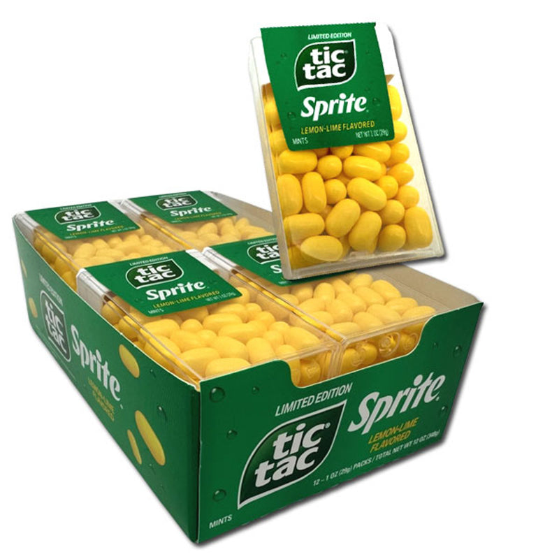 Tic Tac Sprite Mints 29 g (12 Pack) – Exotics Wholesale