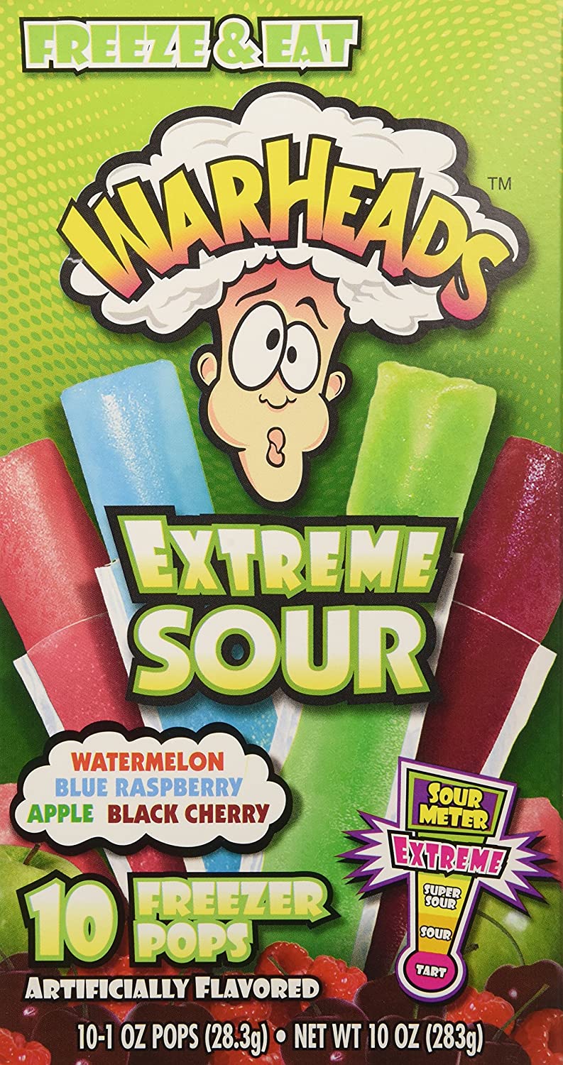 Warheads Extreme Sour Freezer Pops 283.5 g (12 Pack) – Exotics Wholesale