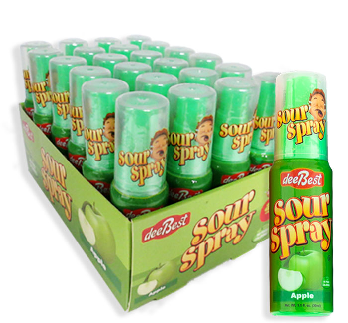 Dee Best Apple Super Sour Spray 24 mL (24 Pack) – Exotics Wholesale