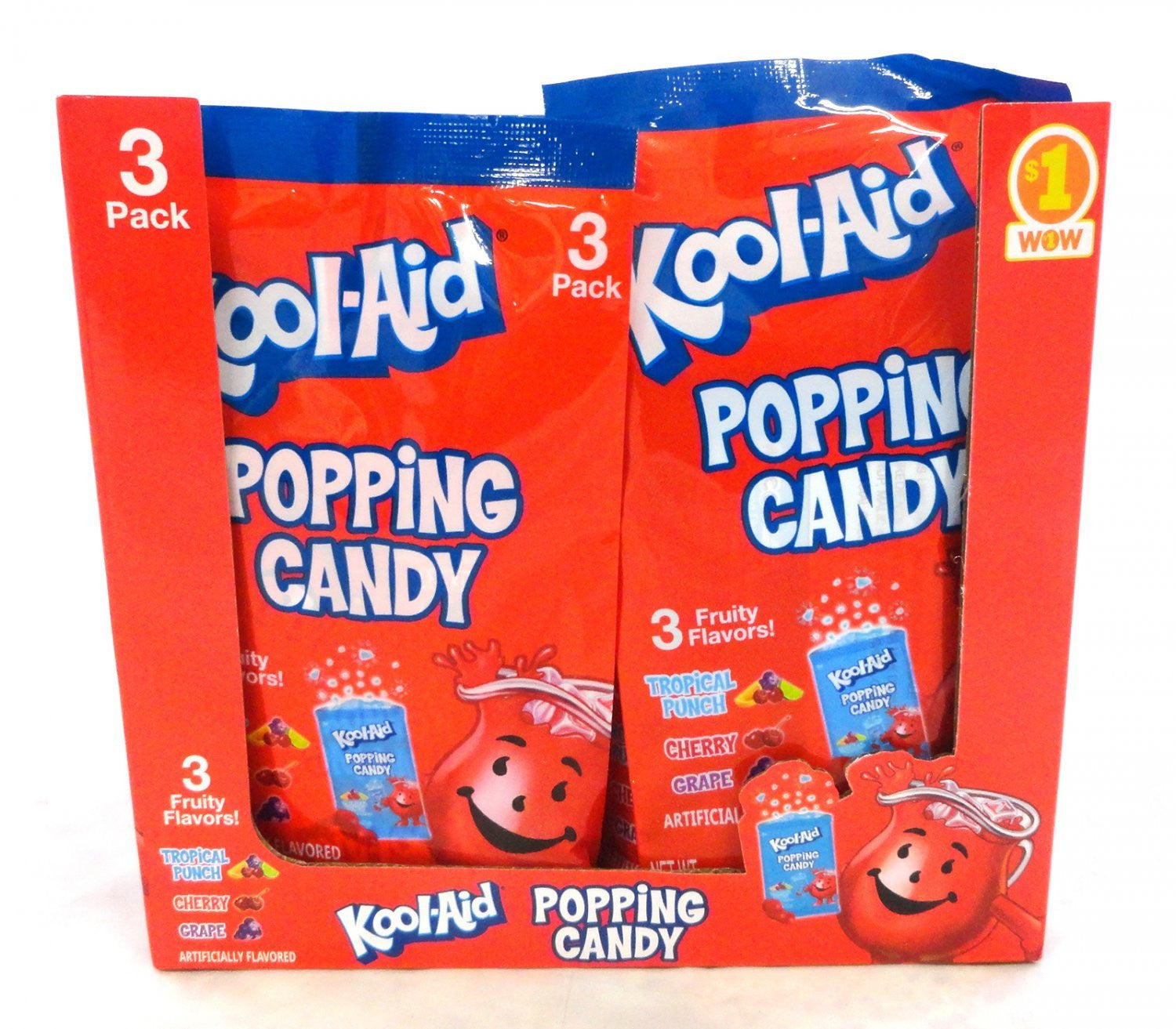 Kool-Aid 3-Flavour Popping Candy 21 g (12 Pack) – Exotics Wholesale