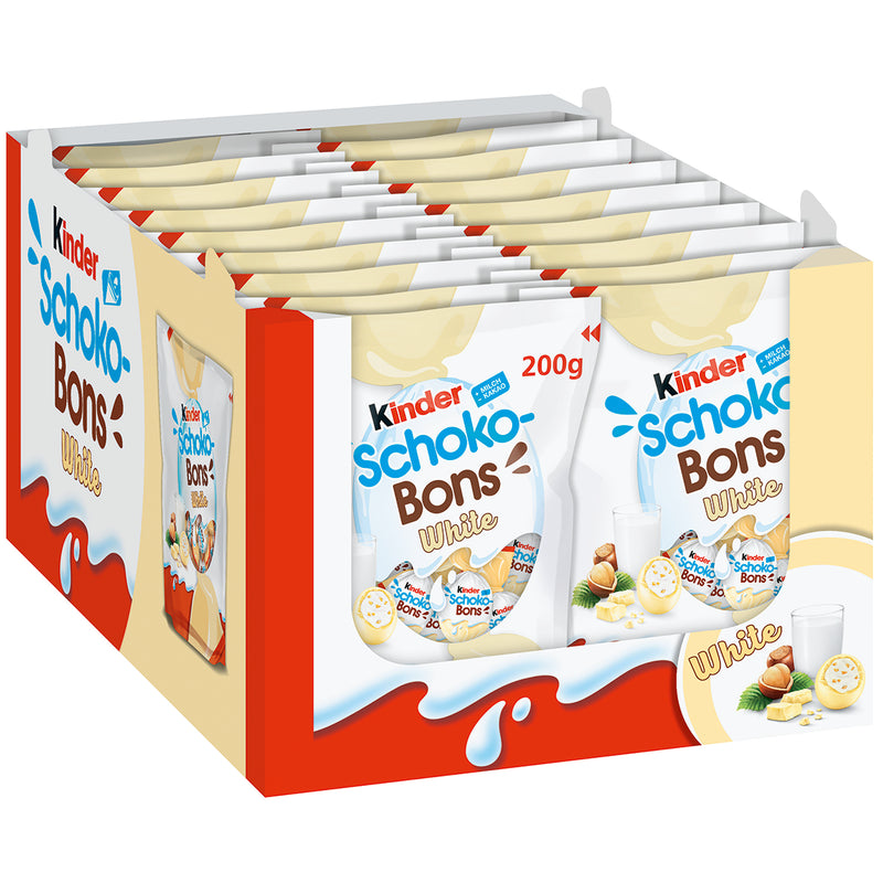 Ferrero Schoko-Bons White 200 g (18 Pack) – Exotics Wholesale