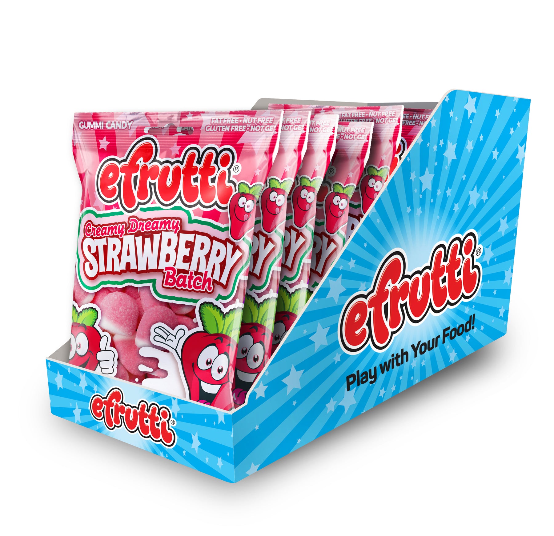 eFrutti Creamy Dreamy Strawberry Batch 100 g (12 Pack) – Exotics Wholesale