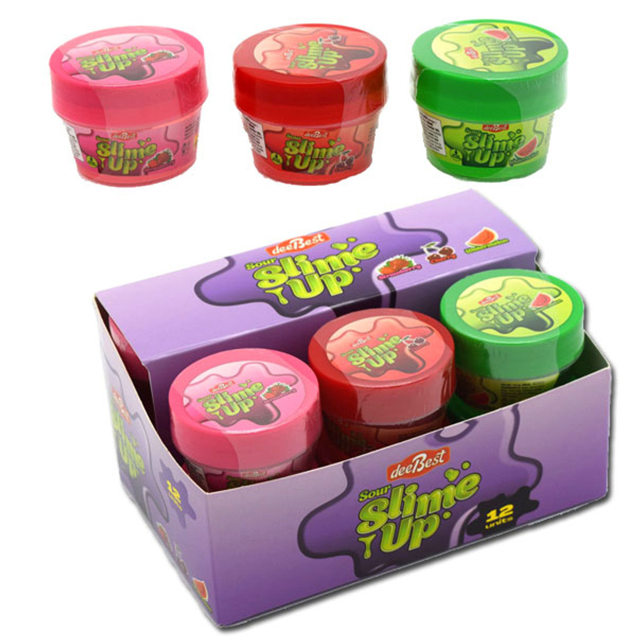 Sour Slime Up Candy 45 g (12 Pack) – Exotics Wholesale