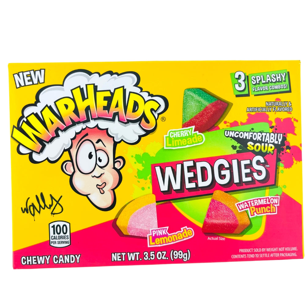 Warheads Wedgies Theatre Box 99 g (12 Pack) – Exotics Wholesale